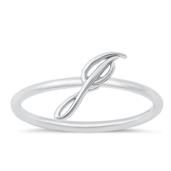 Ring | Jewelry | Script Letter Ring Letter J Ring Available Sz 5 ...